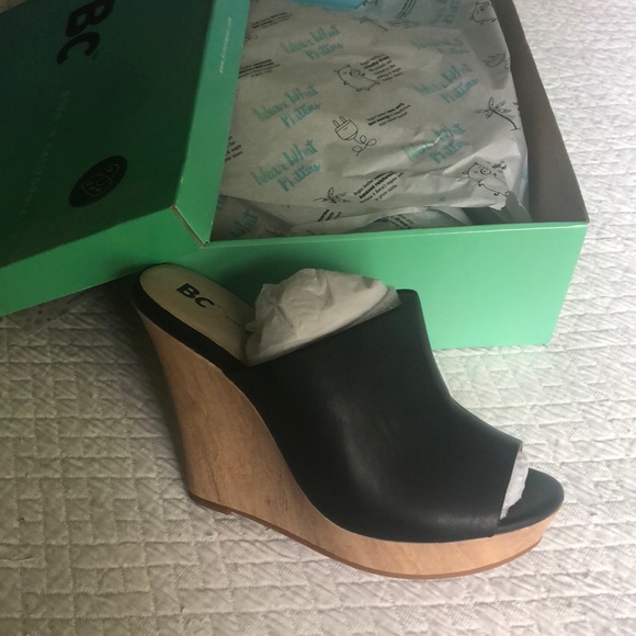 Shoes | Bc California Black Platforms | Poshmark